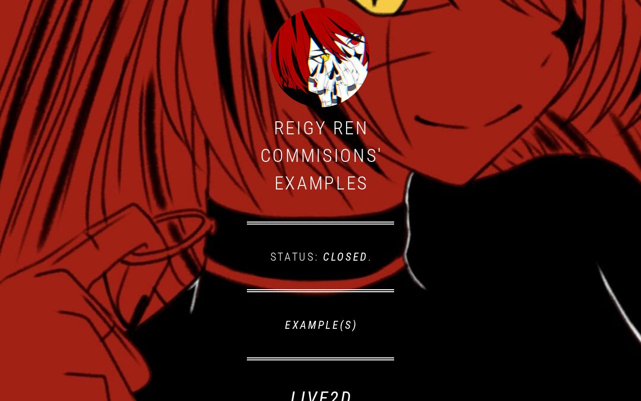 Reigy Ren Commisions' Examples